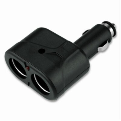 Dual Car Cigar Cigarette Lighter Socket Adapter Charger Two Ports PLUG ...