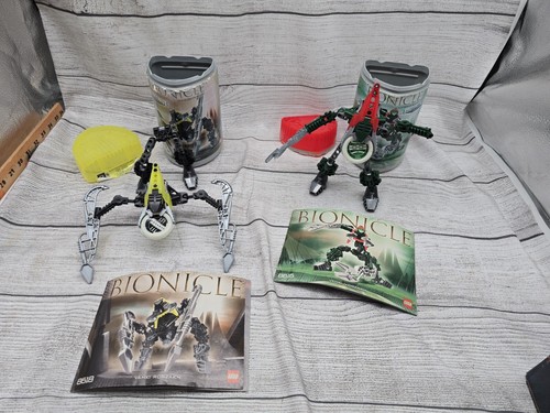LEGO BIONICLE: Vahki Vorzakh (8616) MASK OF TIME (100%) & 8618 Metro ...