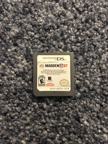 Madden NFL 07 (Nintendo DS, 2006) - European Version for sale online | eBay