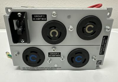 SRT5KRMXLT Power Backplate L6-20R (2) L6-30R (2) Tested | eBay