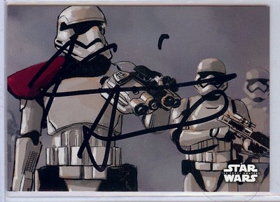 Kevin Smith Signed Autographed Topps Card Star Wars: Force Awakens JSA ...