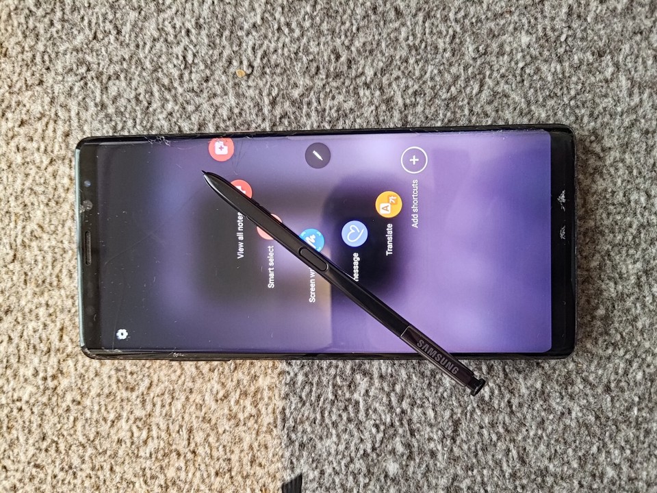 Samsung Galaxy Note8 SM-N950 - 64GB - Midnight Black (Unlocked ...