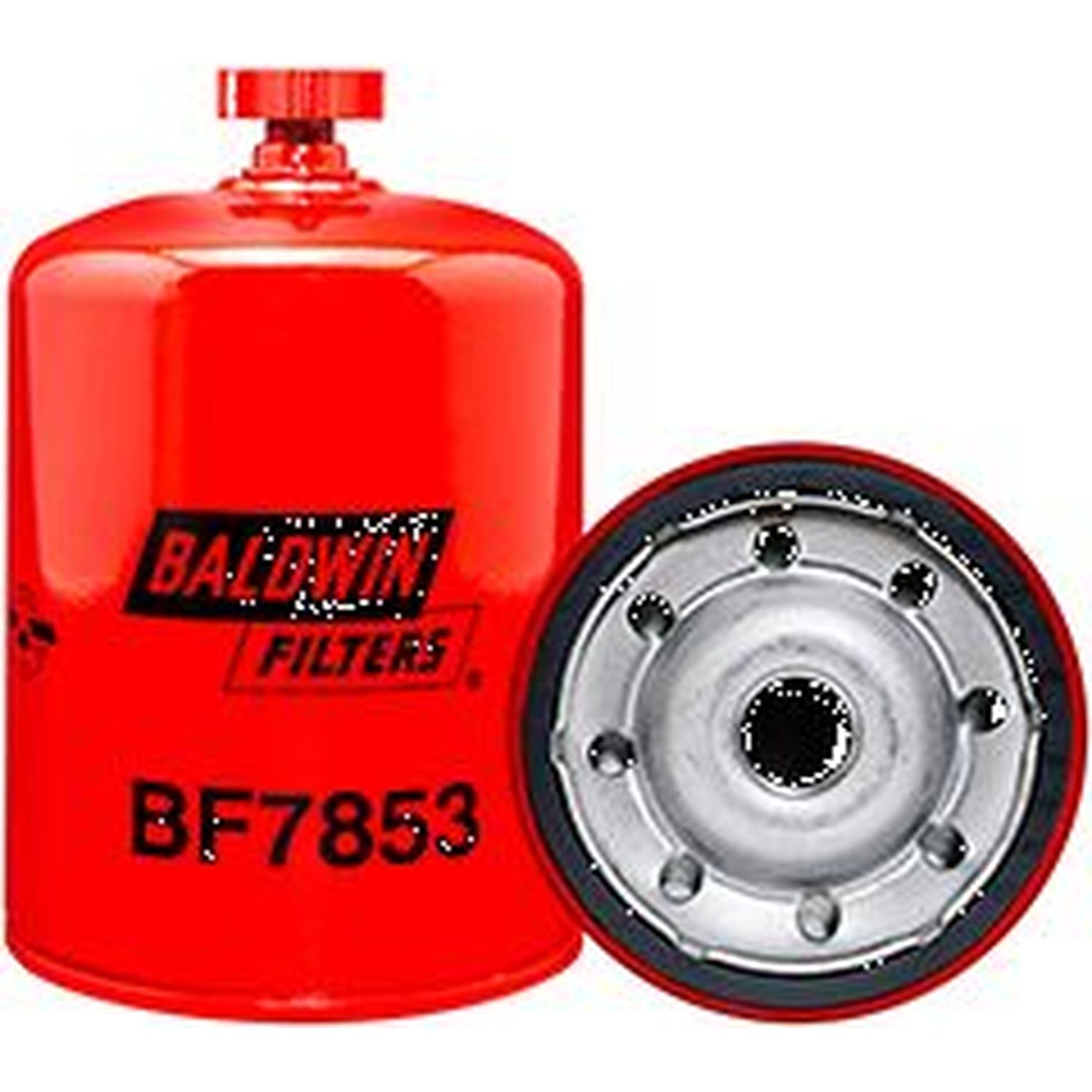 Baldwin BF7853 Secondary Fuel Spin-on with Drain | eBay
