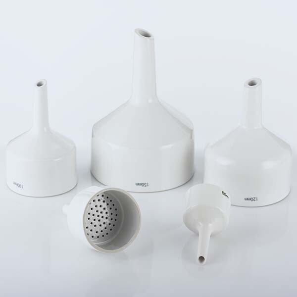 40-100mm Funnel Chemistry Lab Porous laboratory Ceramic Porcelain ...