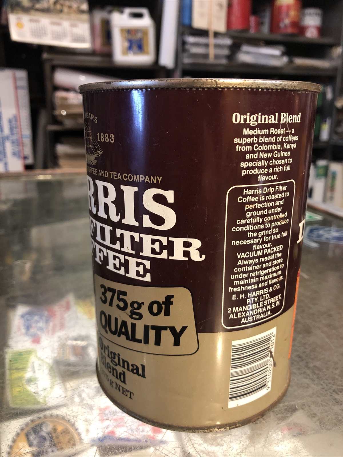 Harris Drip Filter Coffee 375g 1980’s Empty Tin | eBay