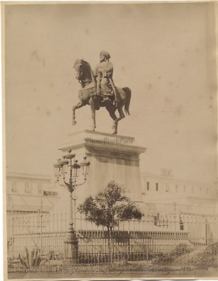 Egypt Monument To Muhammad Ali Alexandria Photography Vintage Albumin ...