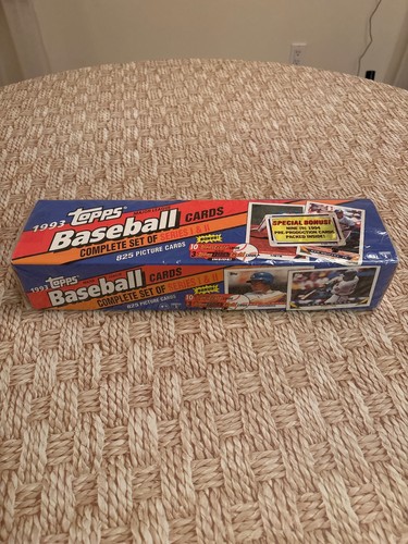 1993 Topps Baseball Complete Set - Factory Sealed | eBay