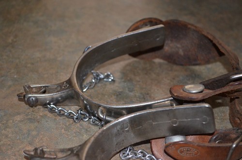 Vintage Western Cowboy Rodeo North & Judd Anchor Spurs | eBay