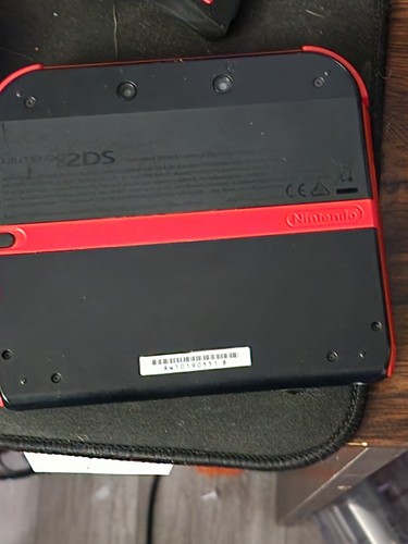 Nintendo 2DS Launch Edition Crimson Red Handheld With 15+ Games ...