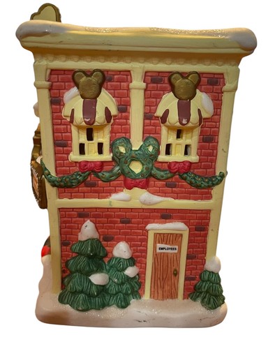 Disney Mickey Mouse Village Porcelain House Cinema Palace 2004 Vtg ...