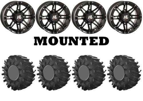 Kit 4 Interco Aqua Torque Tires 30x10-12 on High Lifter HL3 Black ...