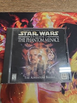 Vintage Star Wars Episode I The Phantom Menace PC / CD-ROM Windows 95/ ...