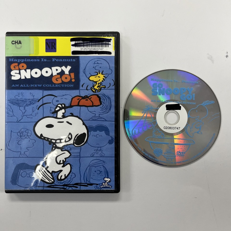 Happiness Is... Peanuts: Go, Snoopy Go! (DVD) 883929177301| eBay