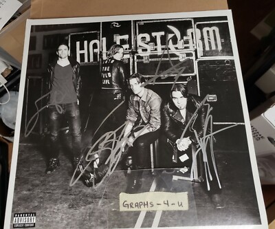 Halestorm Signed Lzzy Arejay Hale Josh Smith Joe Hottinger | eBay