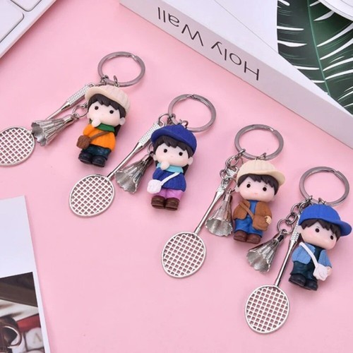 Creative Badminton Keychain Cute Key Chain High Quality Key Ring Women ...