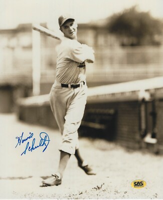 Howie Schultz Autographed Signed 8x10 Photo RARE! Brooklyn Dodgers w ...