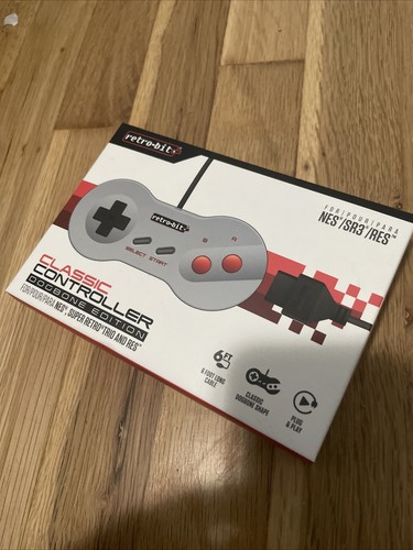 Retro Bit Dog Bone Shape Style Gamepad NES/SR3/RES | eBay