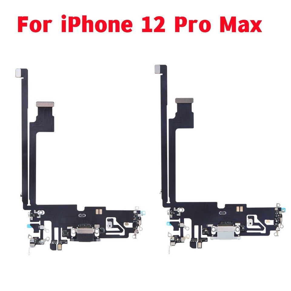For iPhone 12 13 Pro Max Charging Port Charger Dock Mic Flex ...