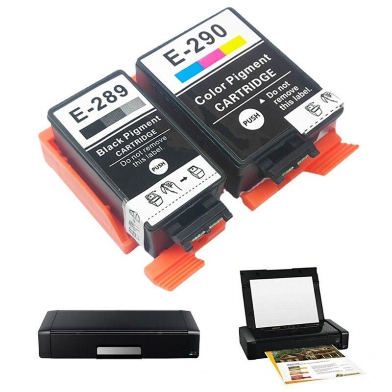 Repalcement Inkjet Cartridge Printers Accessory for WF100 E-289 E-290 ...