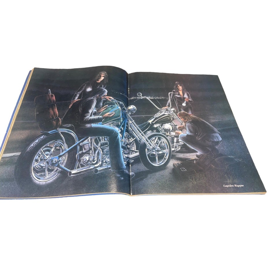 VTG Easyriders Magazine April 1982 David Mann Motorcycle Biker Art ...