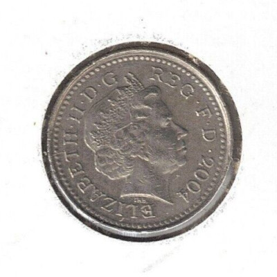 2004 Great Britain Circulated 5 Pence QEII & Thistle Coin. | eBay