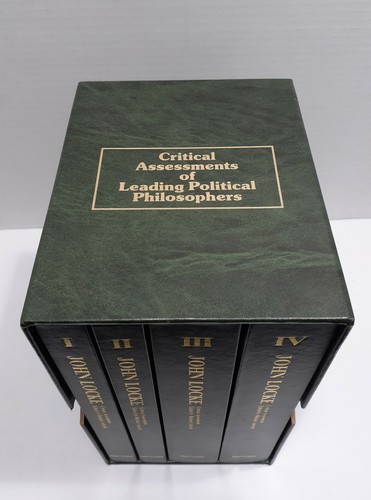 John Locke Critical Assessments Box Set. 1st Edition. Like New ...