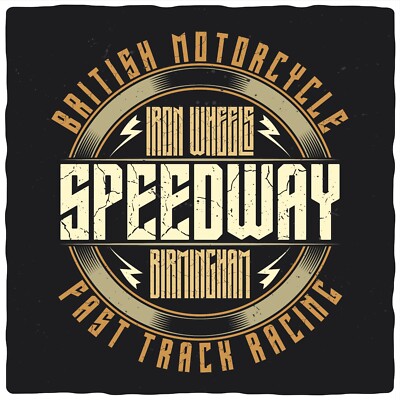 Speedway Vinyl Sticker Decal - 3 Pack | eBay