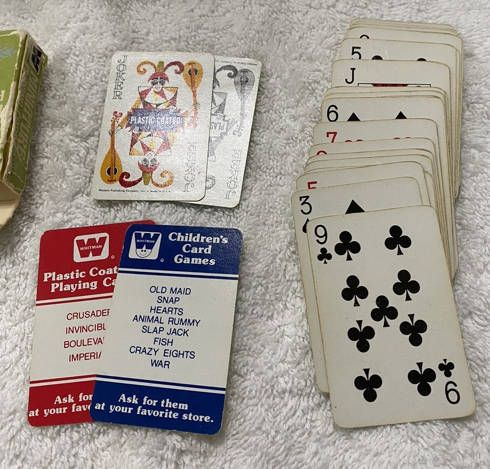 Whitman Miniature Playing Cards No. 8150 | eBay