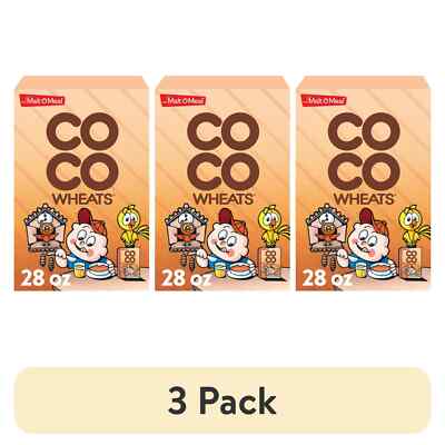 Coco Wheats Original Malt-O-Meal Coco Wheats Breakfast Cereal, 28 oz 3 ...