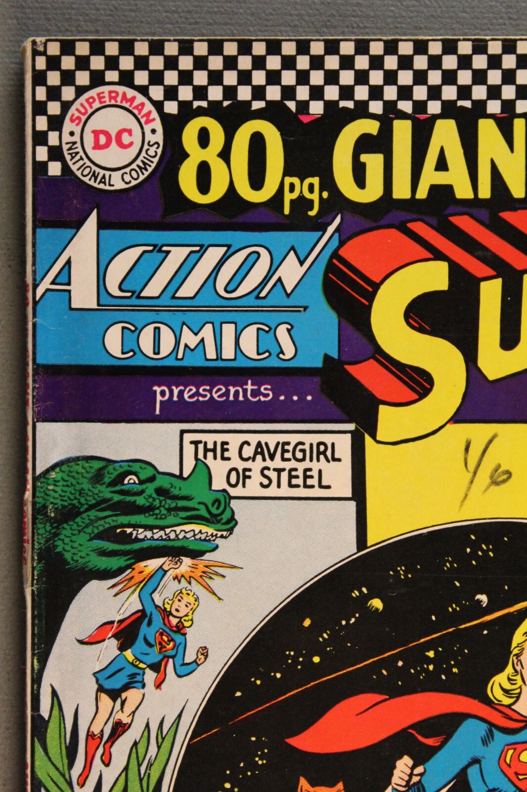 Action Comics 80 pg. GIANT Supergirl #334 *1966* The Origin of ...