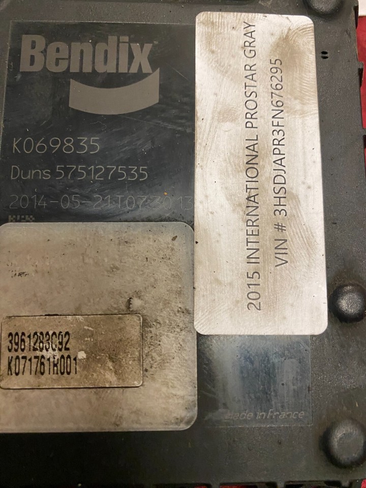 BENDIX Collision Warning Radar System WINGMAN MODULE 3961283c92 K069835 ...