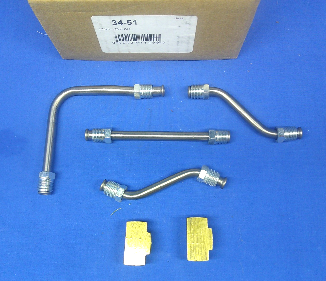 NOS Holley 34-51 Tri Power Carburetor Fuel Line Kit for 3x2 SBC ONLY | eBay