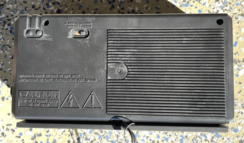 Proton 320 Digital AM FM Dual Alarm Clock Radio | VINTAGE 1980s | Works ...