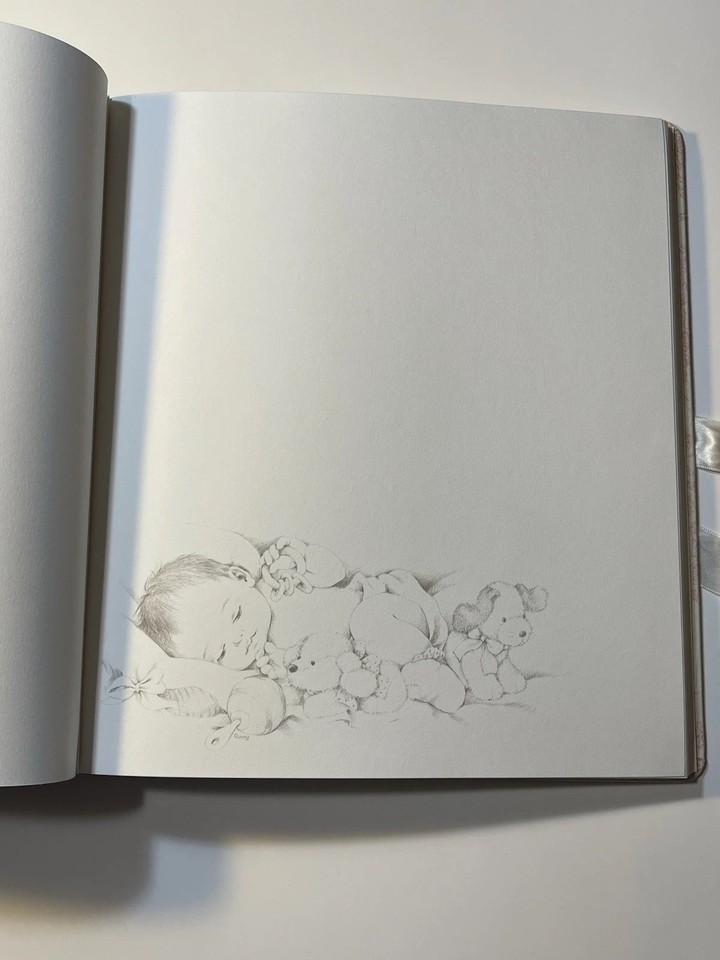 Yves Delorme Baby Pompadur Pink Photo Album | eBay UK