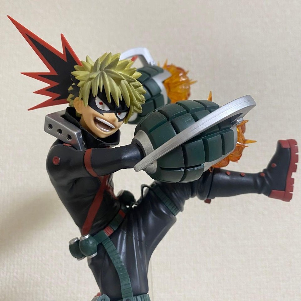 My Hero Academia Katsuki Bakugo Figure Set - Action Pose PVC Anime ...