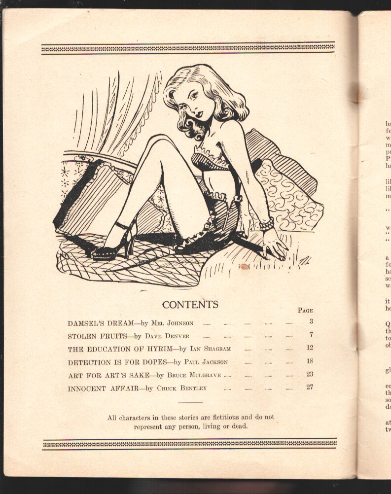 Surrender 1950's-Rare British girlie pulp with spicy interior art-Snappy Amer... | eBay