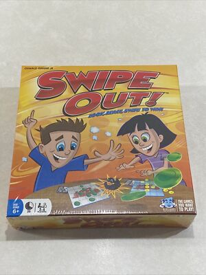 Swipe Out! R&R Games Board Game Strategy Game Family Game New! | eBay