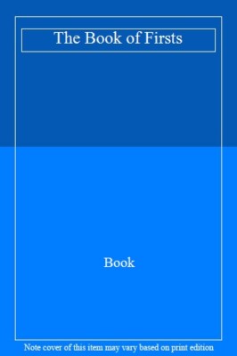 Book of Firsts By Book | eBay