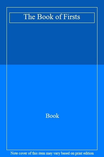 Book of Firsts By Book | eBay
