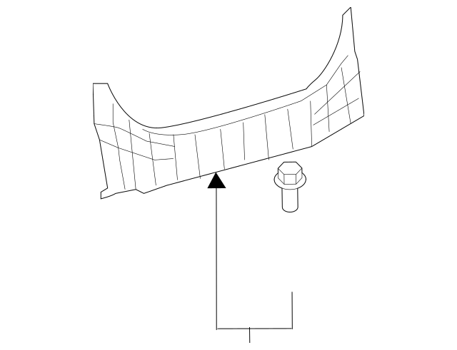 Toyota 5838706060 Genuine OEM Rear Panel Trim for sale online | eBay