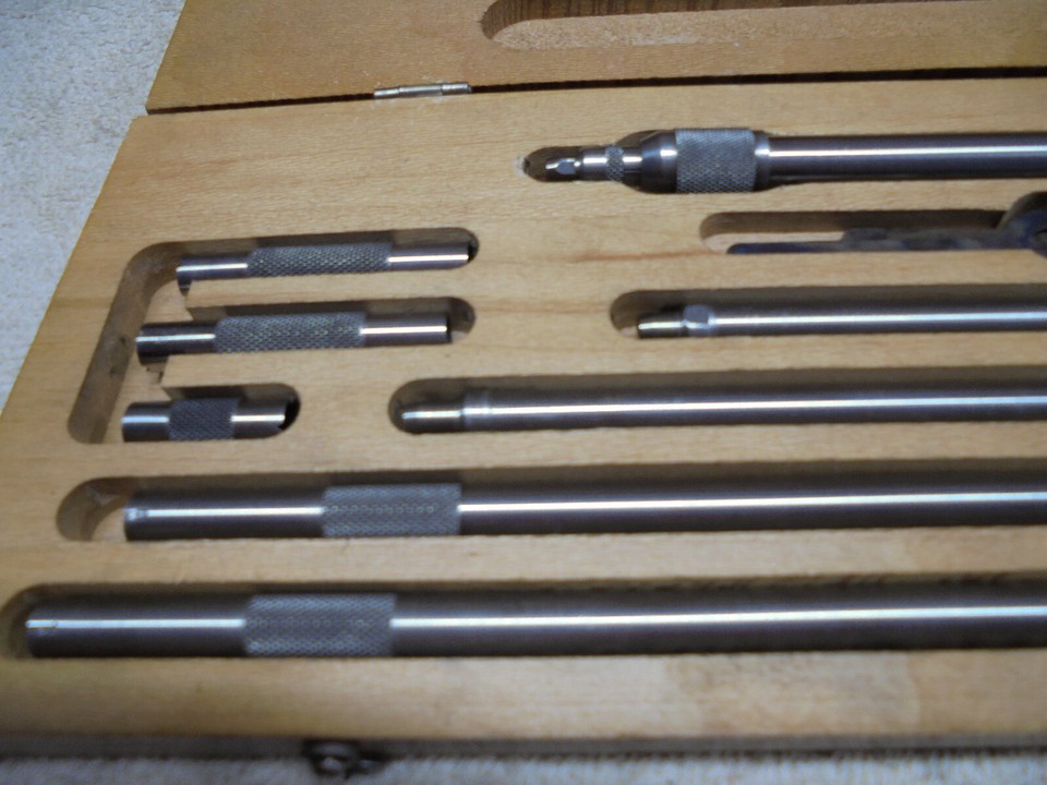 STARRETT 124C INSIDE MICROMETER 8" - 32" RANGE | eBay