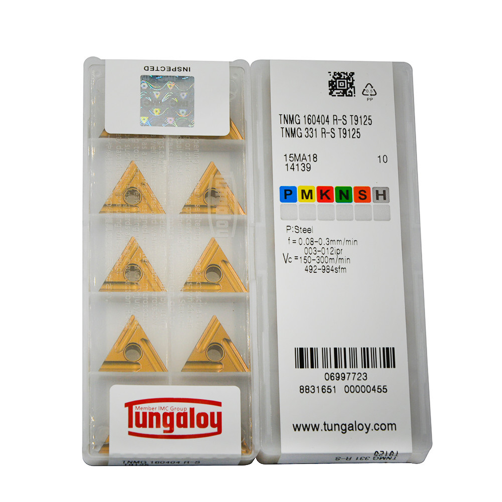 10Pcs TNMG160404R-S TNMG331R-S T9125 Carbide Inserts for Steel | eBay