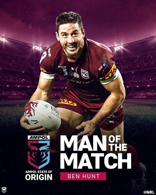 STATE OF ORIGIN TEAM POSTER,NRL RUGBY,QLD NSW FREE POST, BARGAIN GREAT ...