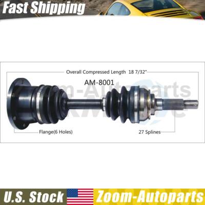 For 1980-1988 AMC Eagle Front Right Passenger Side CV Axle Shaft CV ...