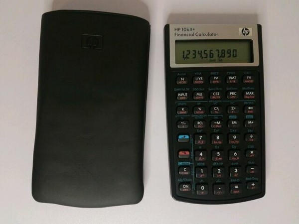 HP 10bii Financial Business Calculator With Case for sale online | eBay
