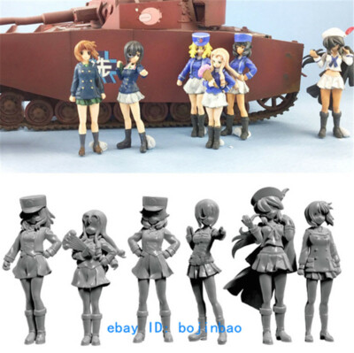 1/35 Scale Anime Tank Soldiers Resin Figure Unpainted Unassembled ...