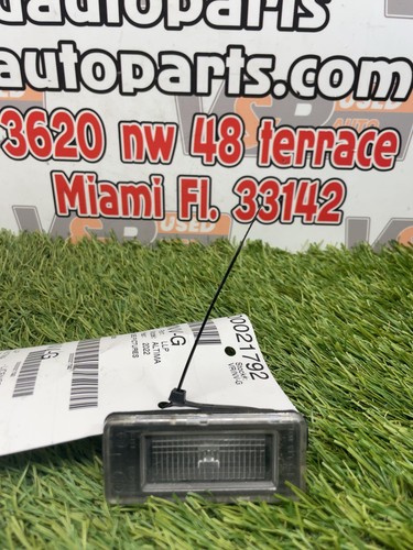 2022 NISSAN ALTIMA License Lamp 26510-8990e - See Pictures OEM | eBay