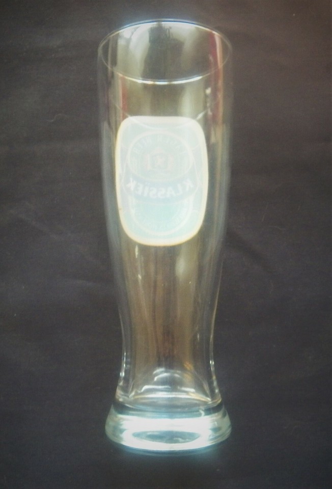 Klassiek Lager Beer Glass Made in Holland 9 in Tall Vintage Bar Glass ...