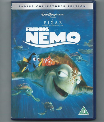 Finding Nemo DVD 2 Disc 2003 Film Rated U Animation Adventure 96 ...