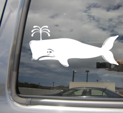 Sperm Whale - Moby-Dick Car Laptop Bumper Window Vinyl Decal Sticker ...